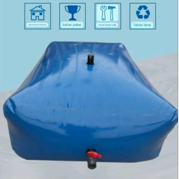 Portable Rain Barrel Water Butt 120Lt Collapsible Rainwater Collection ...
