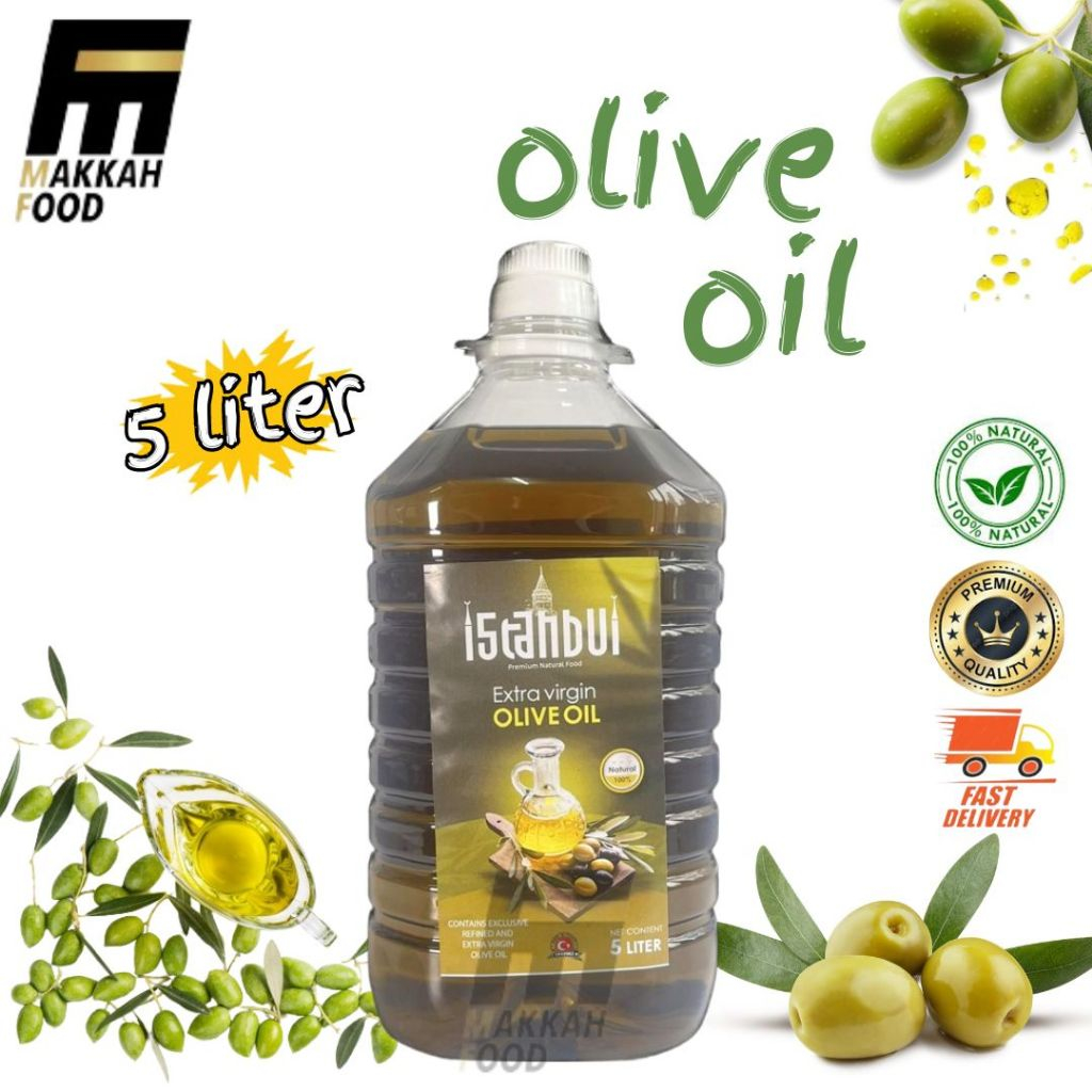 Oilve Oil Extra virgin olive oi, olive Oil Extra Virginl 5L | Shopee ...