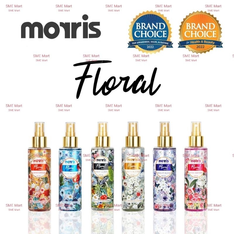 MORRIS Perfume Eau De Toilette FLORAL EDITION 150ml | Shopee Singapore