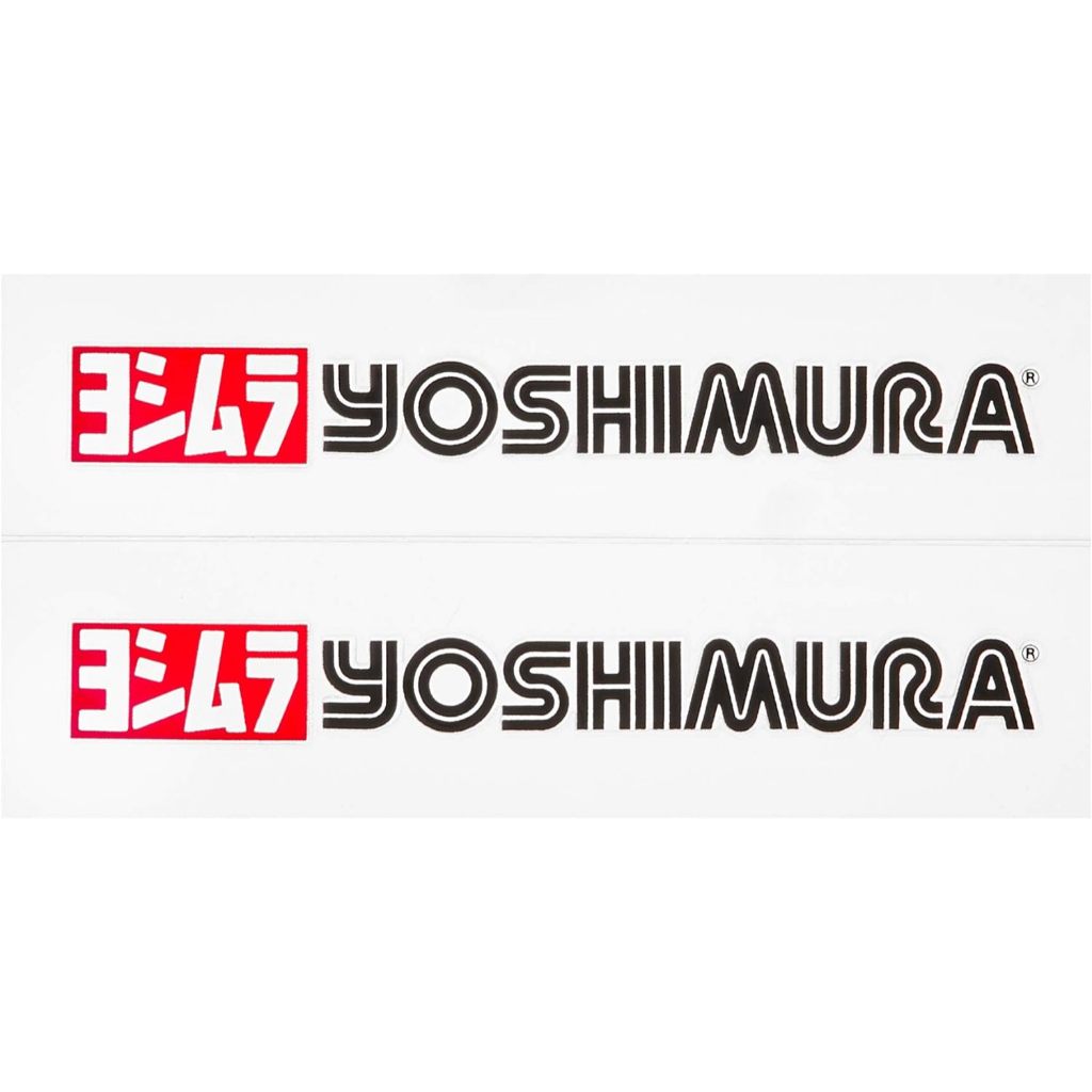 YOSHIMURA printer rack sticker set red/black (2pcs) | Shopee Singapore