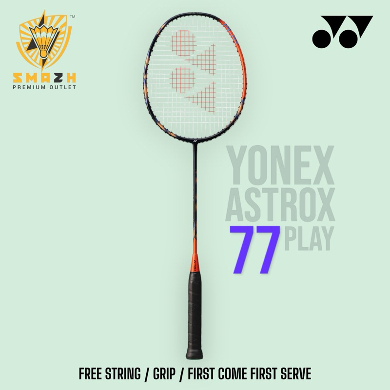 YONEX Astrox 77 Play 4U/G5 (Free String + Grip) | Shopee Singapore