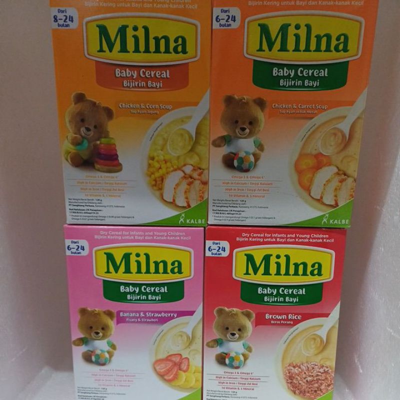 Milna Baby Cereal /Bijirin Bayi (120gm) | Shopee Singapore