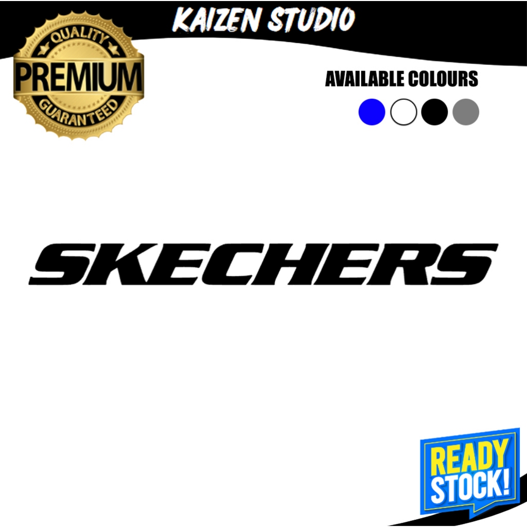 KAIZEN STUDIO Skechers Sports Cutting Sticker Vinyl Outdoor | Shopee ...