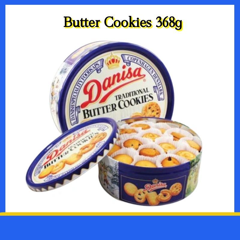 Danisa Traditional Butter Cookies 368g | Shopee Singapore