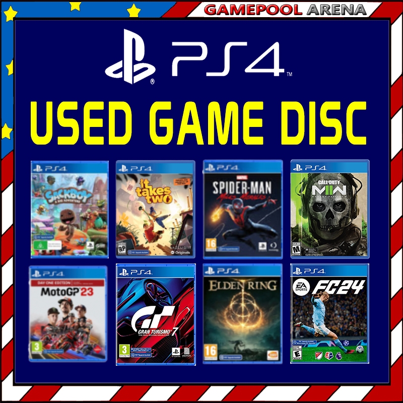 [Title K-O] PS4 Used Games (Physical Game Disc) | Shopee Singapore