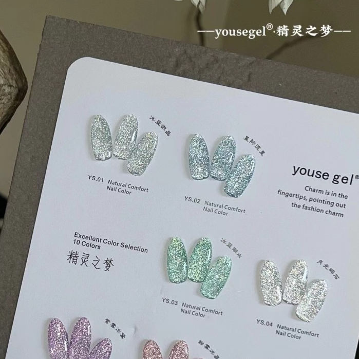 Youse 10 Colors Set Free Color Chart | Shopee Singapore
