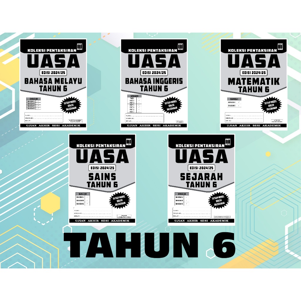 VISION - UASA Assessment Collection 2024/25 Year 6 - Set [Malay ...