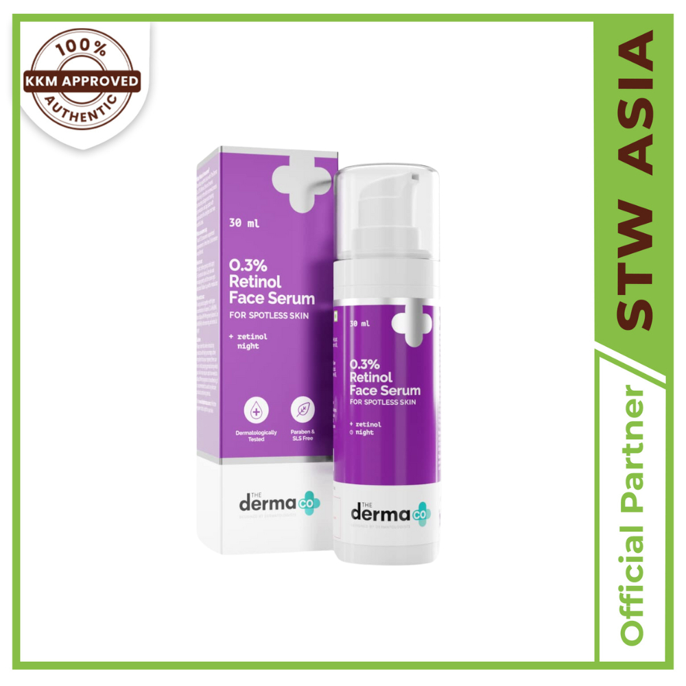 The Derma Co Anti-Aging & Smooth Skin 0.3% Retinol Face 30 ml | Shopee ...