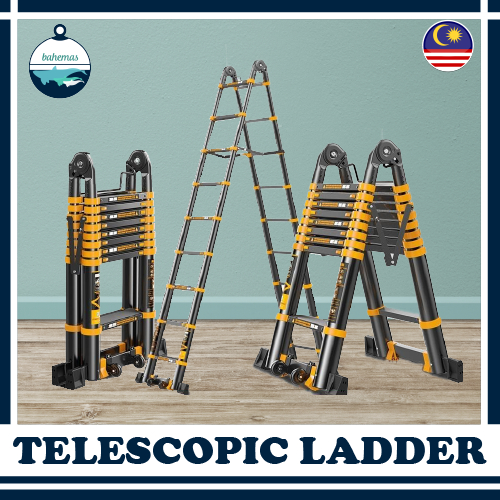Telescopic ladder Double sided Heavy duty ladder multipurpose ladder ...
