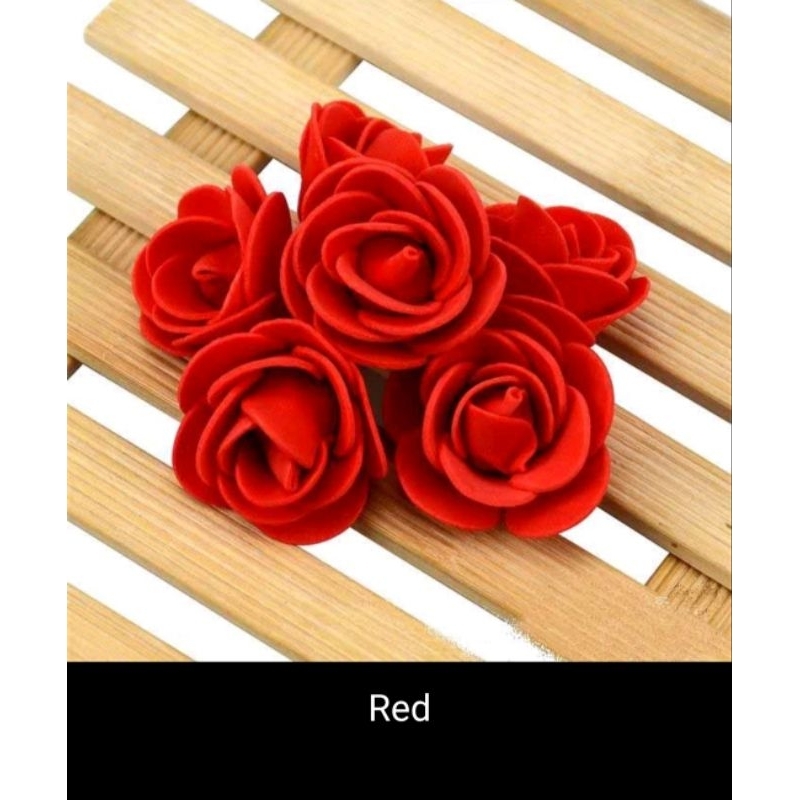 20cm Styrofoam Bear / (50pcs) Rose Flower (Red/Pink/Rose) | Shopee ...
