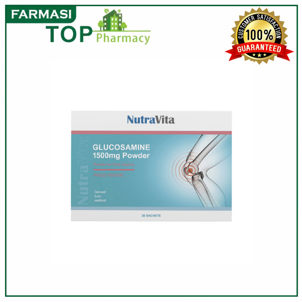 NUTRAVITA GLUCOSAMINE 1500MG POWDER (30 SACHETS) | Shopee Singapore