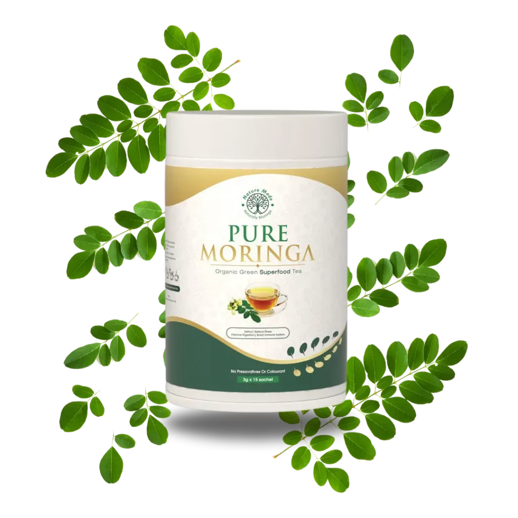 Nature Made MY Pure Moringa Organic Green Superfood Tea Pure Moringa ...