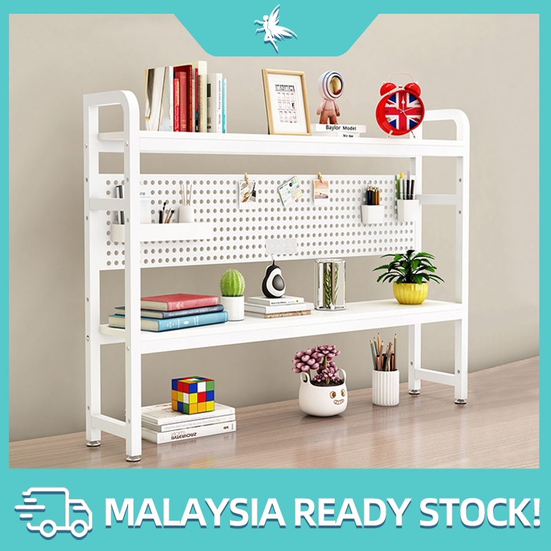 Desktop Rack Tabletop Organiser Book Rack Multi-layer Shelf Tabletop ...