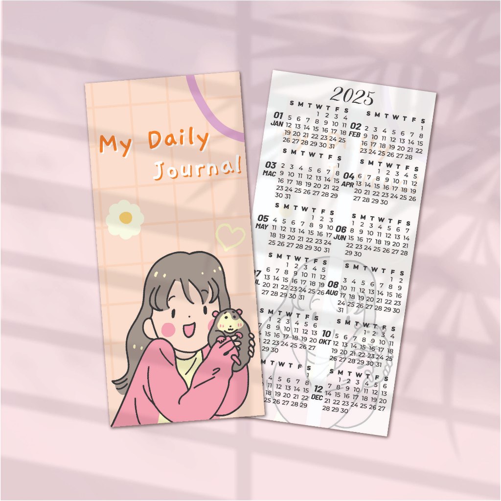 CALENDAR 2025/KALENDAR 2025 BOOKMARK / DOORGIFT / / STUDENT / TEACHER ...