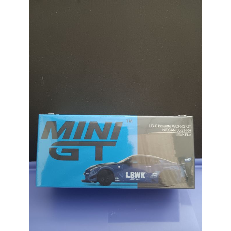 MiniGT 299, LB-Silhouette Works GT Nissan 35GT-RR (LBWK Blue) | Shopee ...