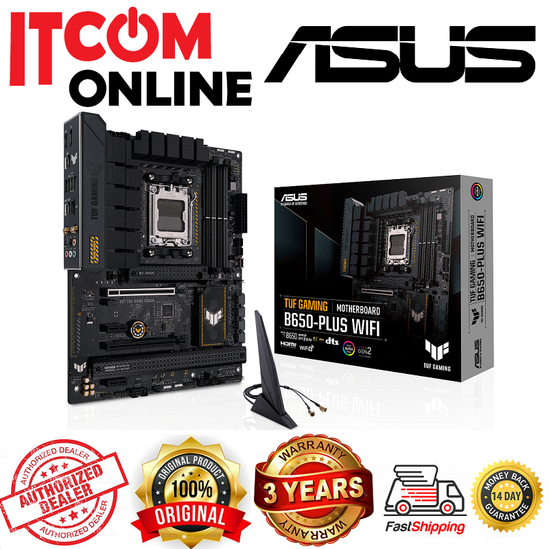 ASUS TUF GAMING B650-PLUS WIFI / B650M-PLUS WIFI DDR5 AM5 MOTHERBOARD ...