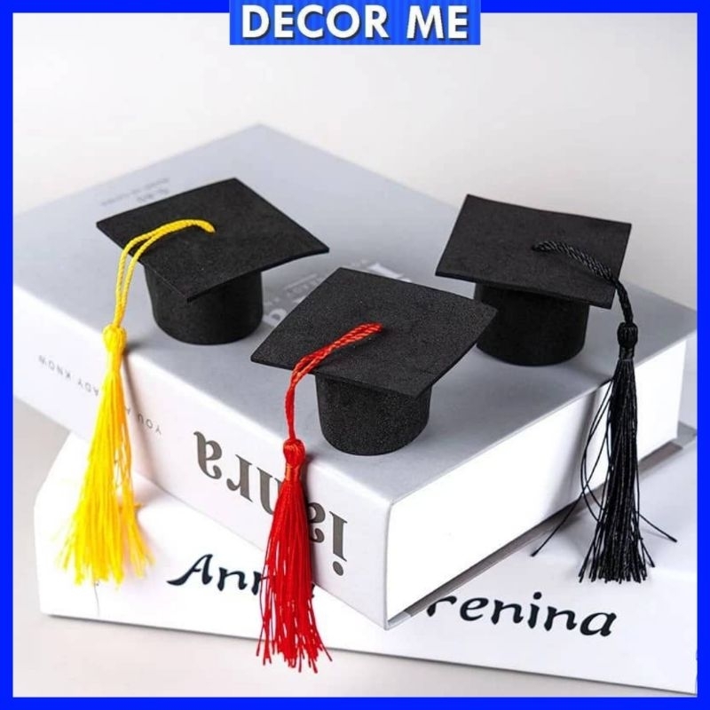 Mini Graduation Convo Cap for DIY graduation flower Cap/Mini Topi ...