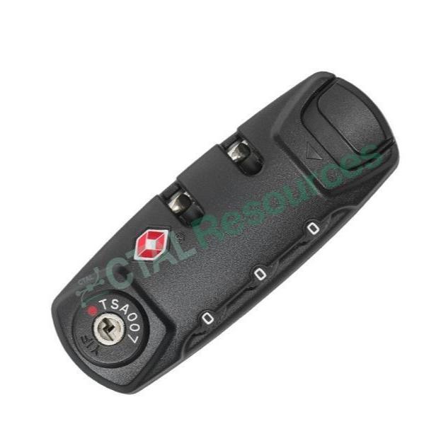 TSA21137 Luggage 3 Digit Combination Suitcase Bag Code Security Lock ...