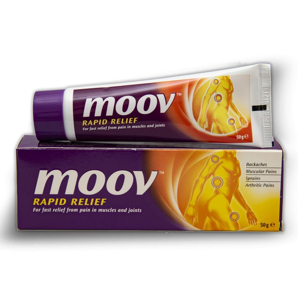 Moov Ointment Rapid Fast Pain Relief Cream 50g | Shopee Singapore