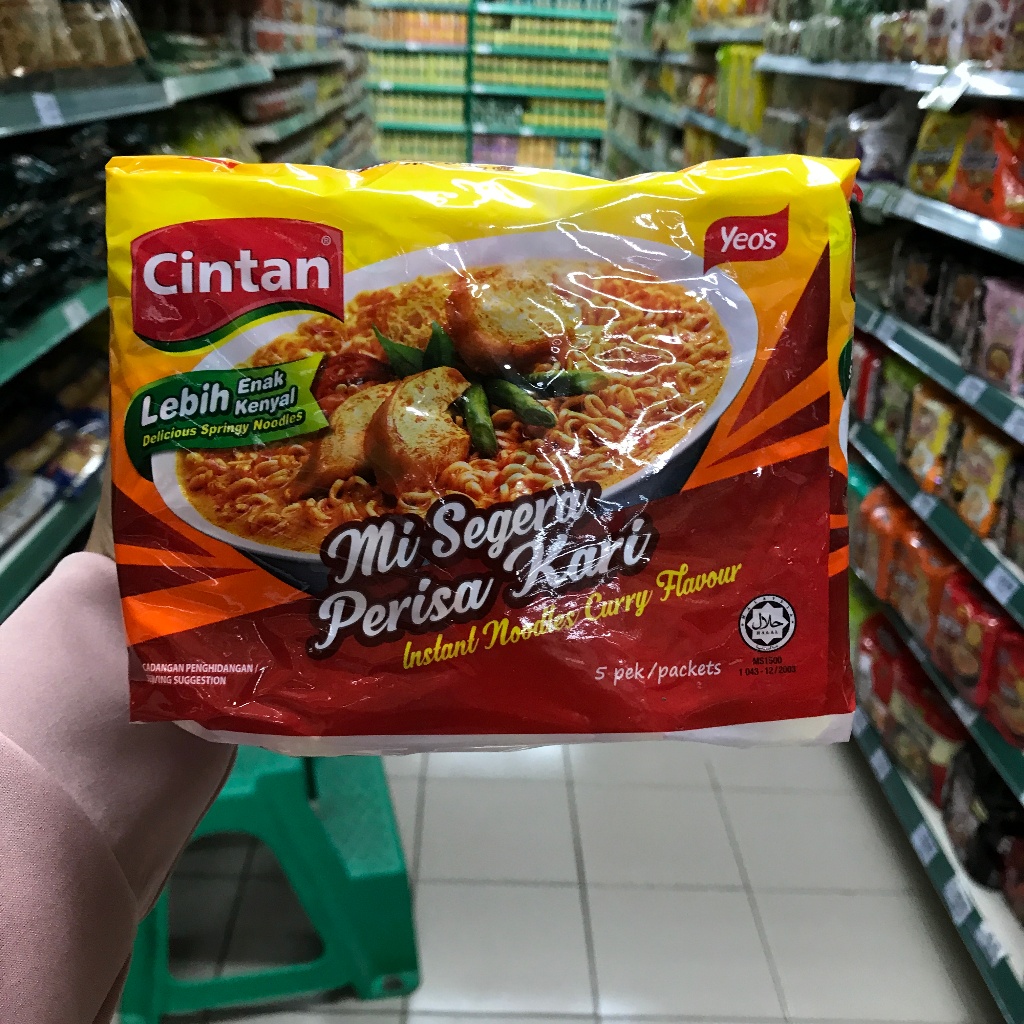 Cintan Mi Segera Perisa Kari I Instant Noodles Curry Flavour 5s X 76g ...
