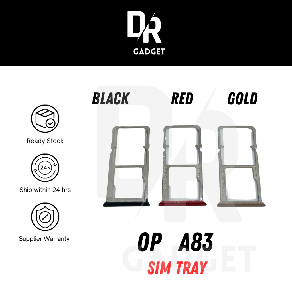 SIM TRAY For OP A9 2020 / A83 / A91 / A92 / A93 (4G) / A95 (4G) / A96 ...