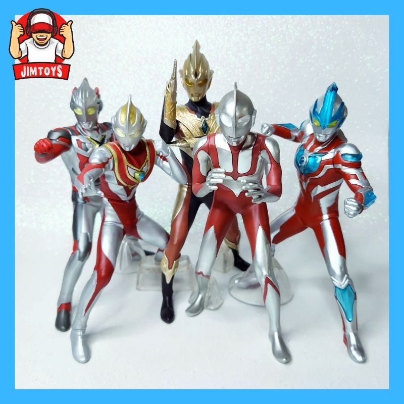 BANPRESTO HERO'S BRAVE STATUE FIGURE Ultraman Ginga / Shin / X / Gaia ...