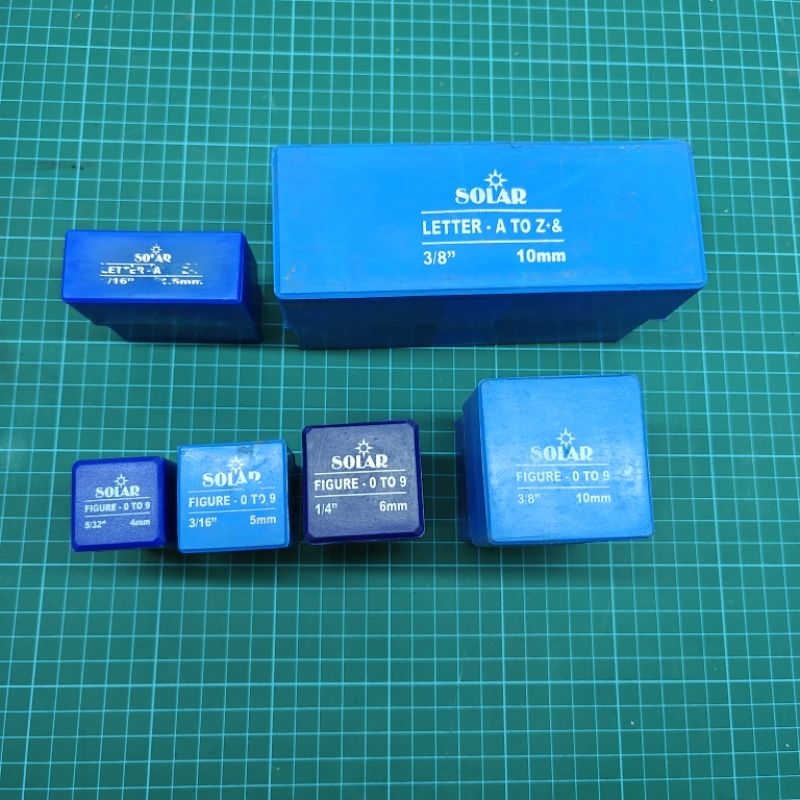 Number And Letter Stamp Set (Punch Set A-Z & 0-9) Manual Stamping Multi ...