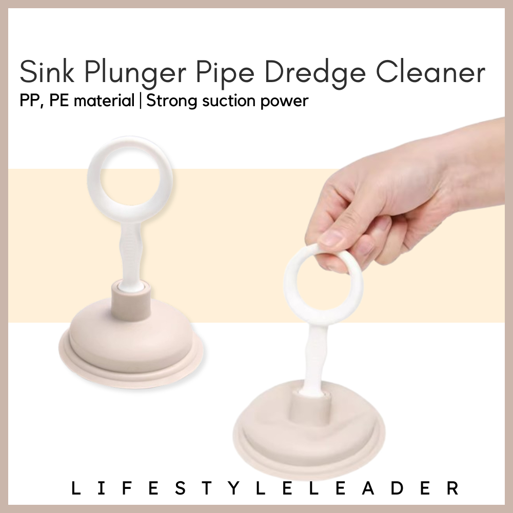 Sink Plunger Pipe Dredge Cleaner Sink Suction Cup Basin Pump Kitchen ...