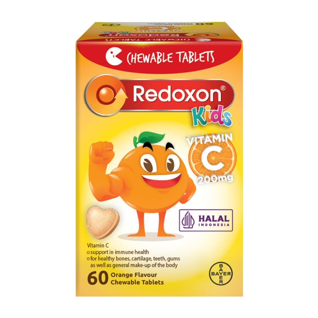 Redoxon Kids Plain C Chewable Tablet (60's) | Shopee Singapore