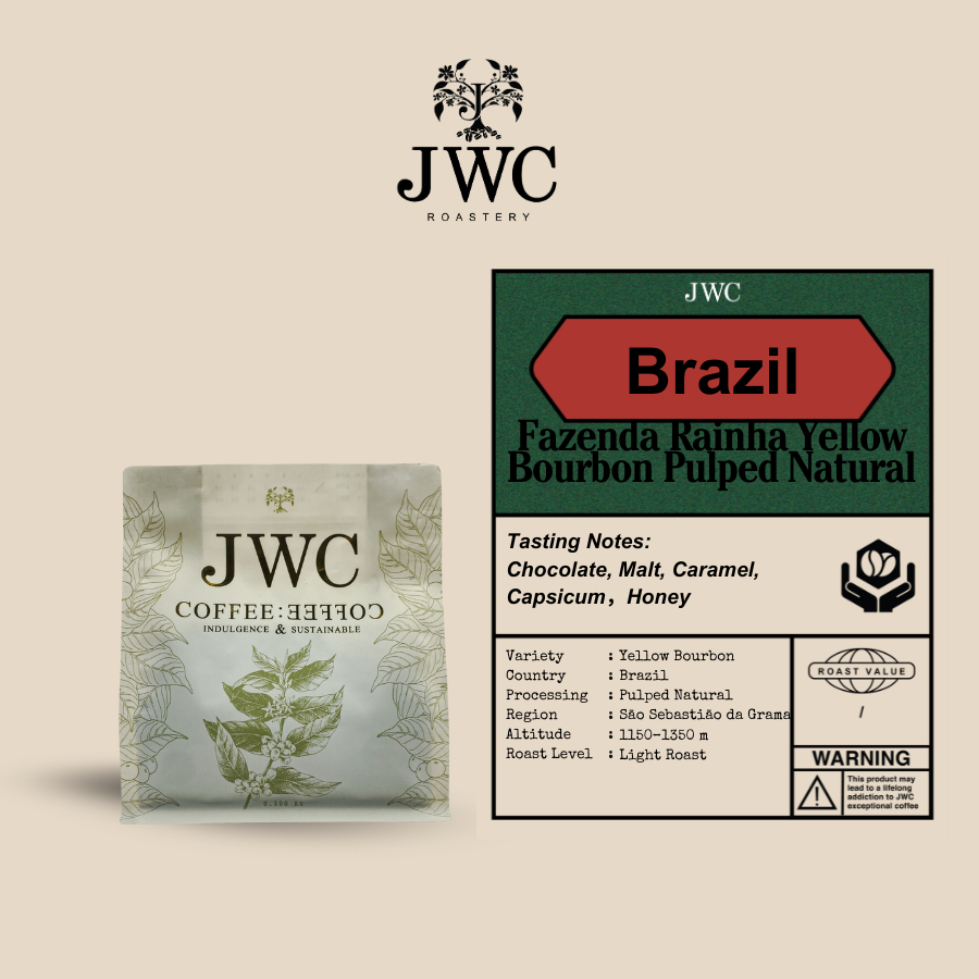 JWC Roastery - Fazenda Rainha Yellow Bourbon Pulped Natural - filter ...