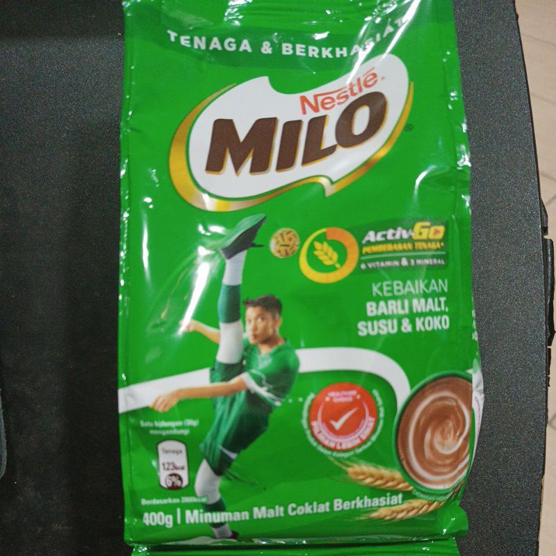 Milo Activ-go Softpack 400g | Shopee Singapore