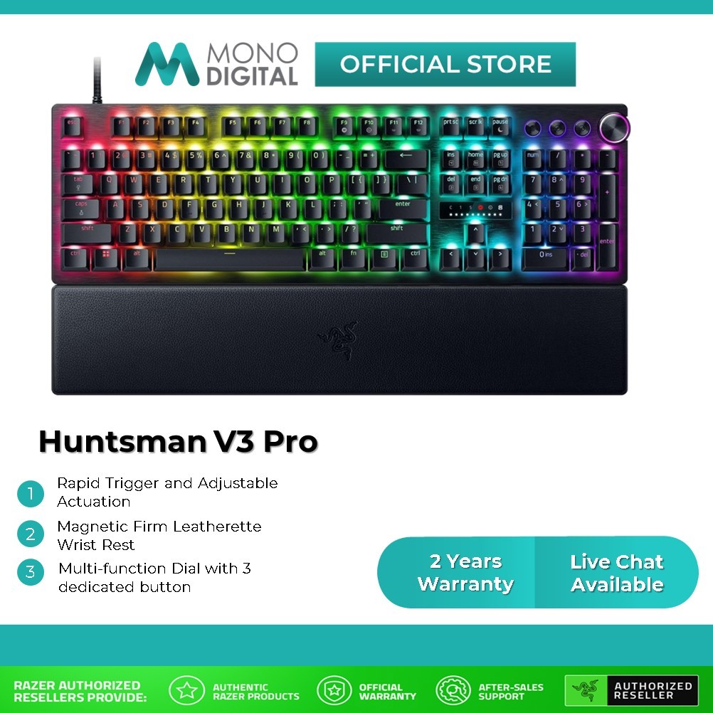 Razer Huntsman Huntsman V3 Pro/TKL/Mini Analog Optical Esports Wired ...