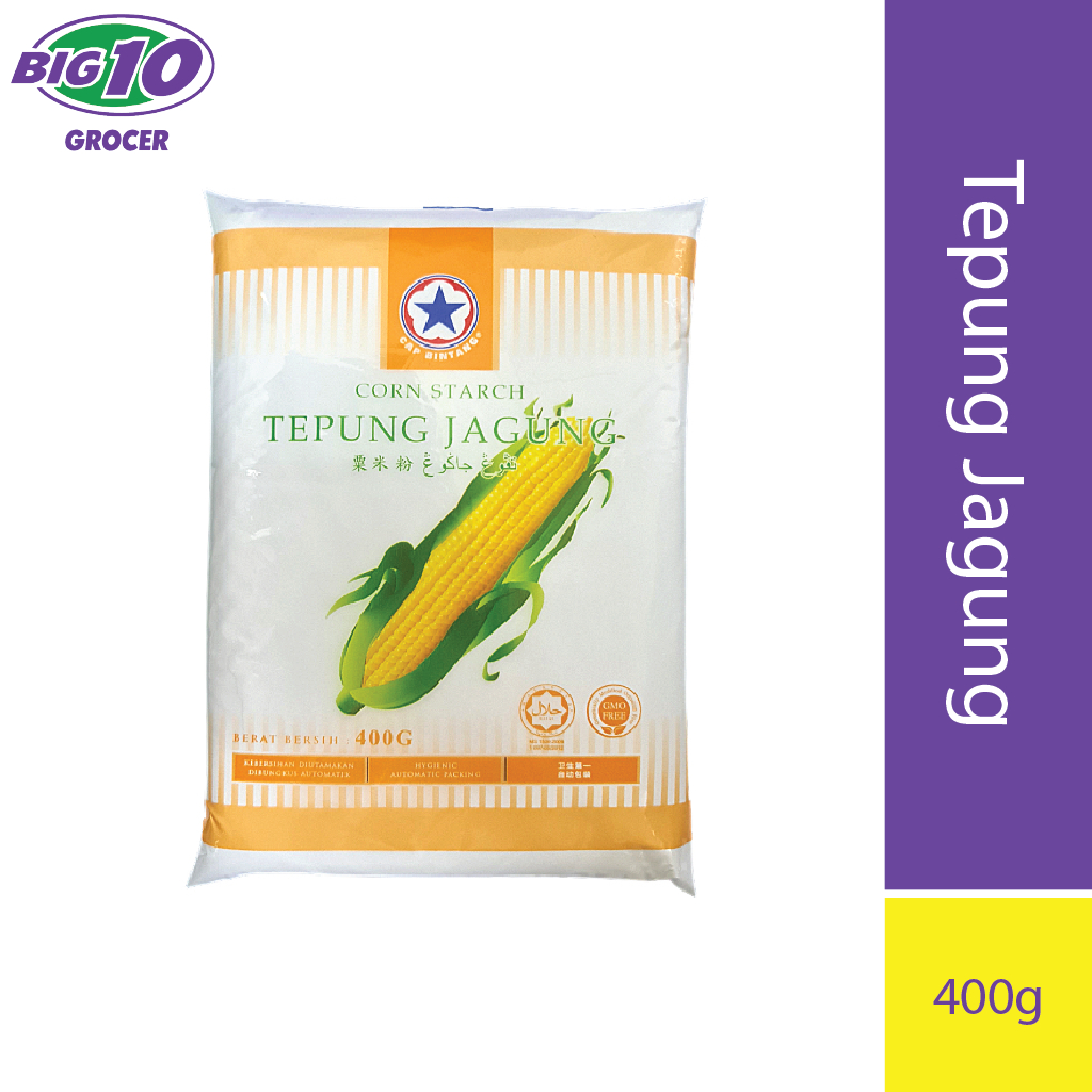 Cap Bintang Corn Starch / Corn Flour (400g) | Shopee Singapore
