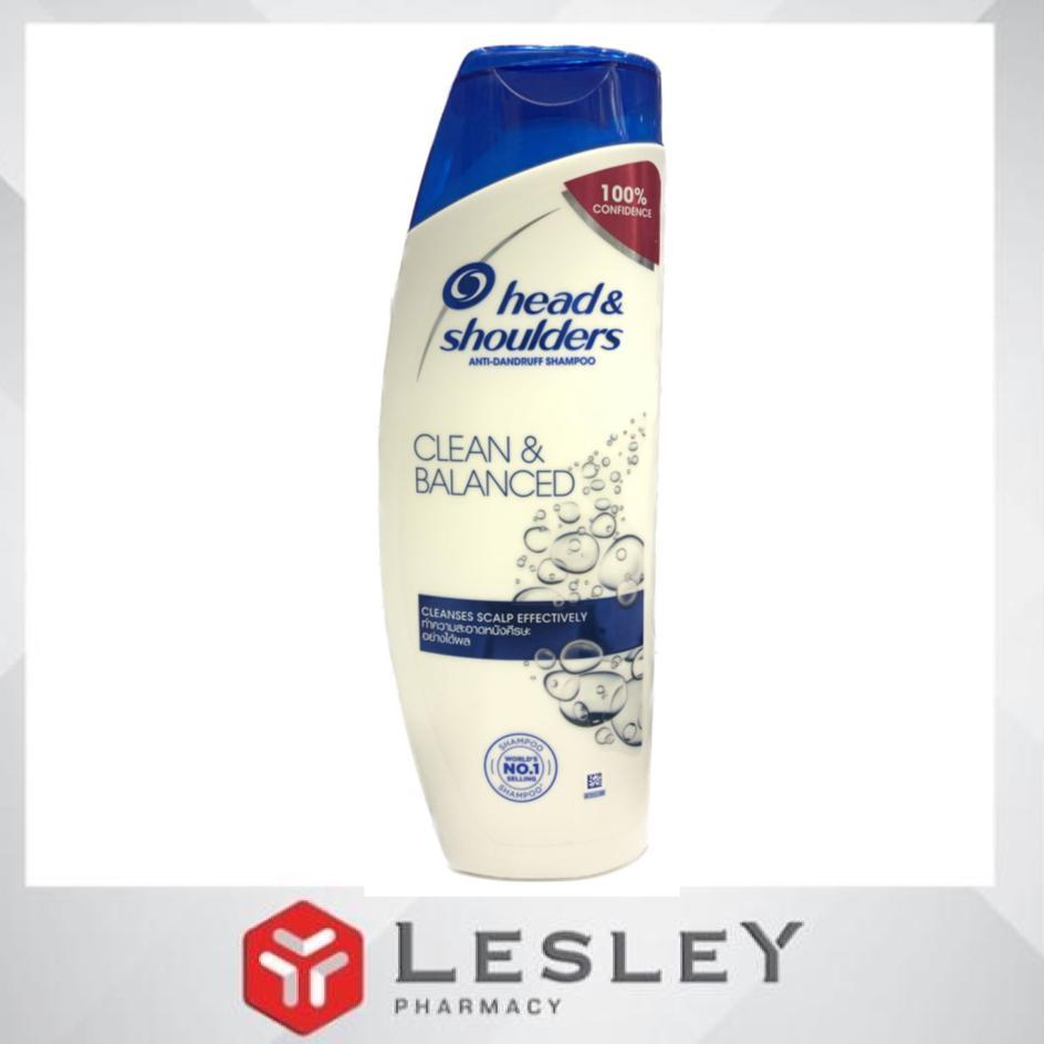 Head & Shoulders Clean and Balanced Anti-Dandruff Shampoo (300mL ...