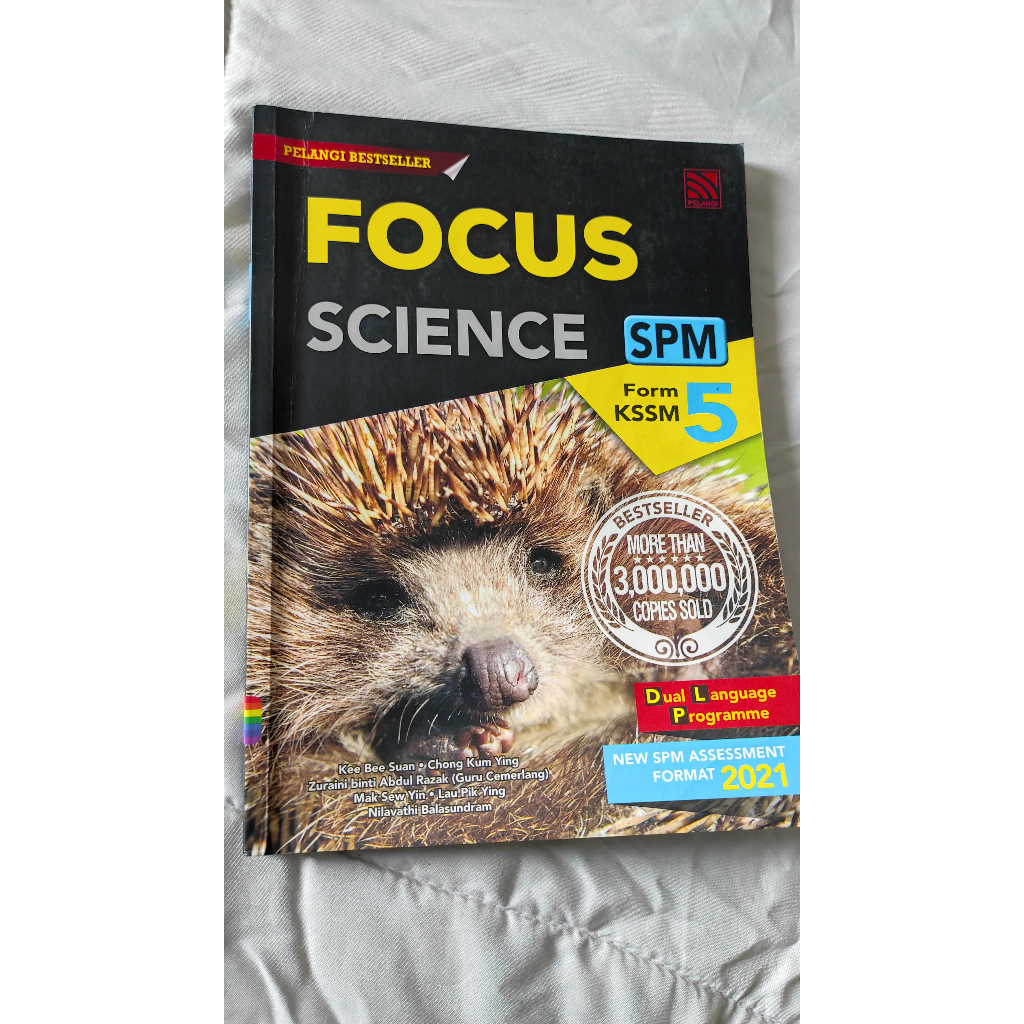 Ting 5 Form 5 SPM Focus Science DLP Pelangi Revision Book (Used - Clean ...