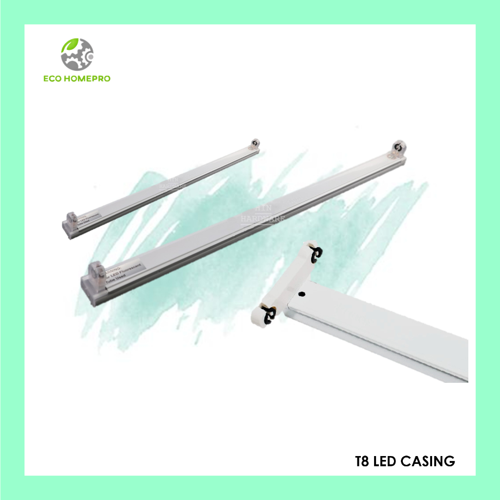 T8 LED Casing (2FT,4FT,DOUBLE,THICK) | Shopee Singapore