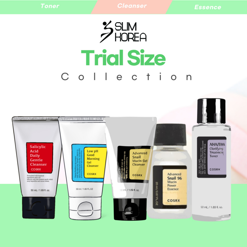 COSRX Mini Size Trial Collection / Salicylic acid daily cleanser Low pH ...