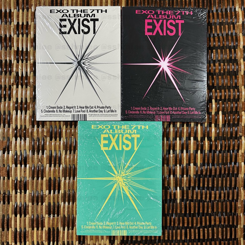 EXO EXIST UNSEALED ALBUM (NO PHOTOCARD & INCLUSIONS) | Shopee Singapore