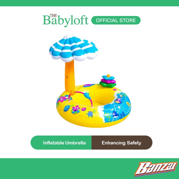 Banzai JR Junior Baby Float Series Discovery Splash Float Seat Baby ...