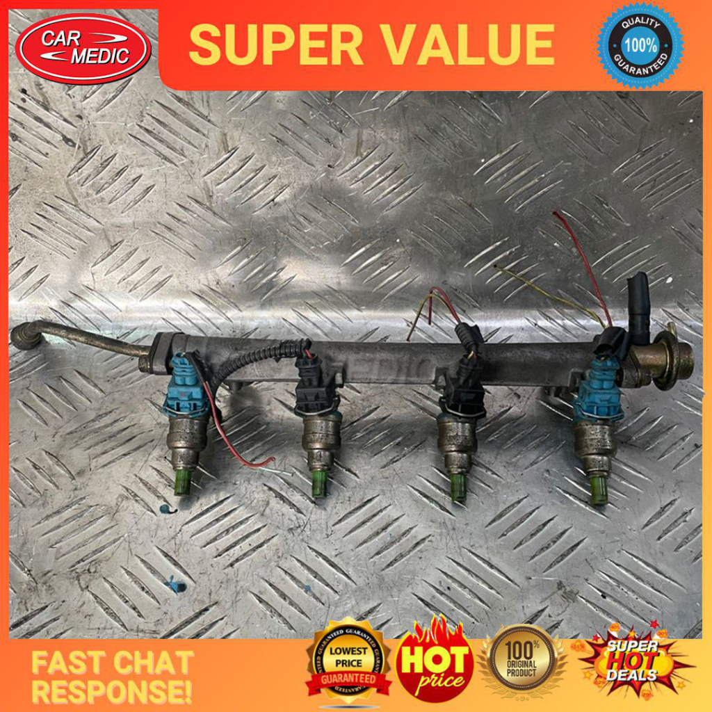 [PW521166] Proton Wira Fuel Injector / Fuel Rail SET (Used) | Shopee ...