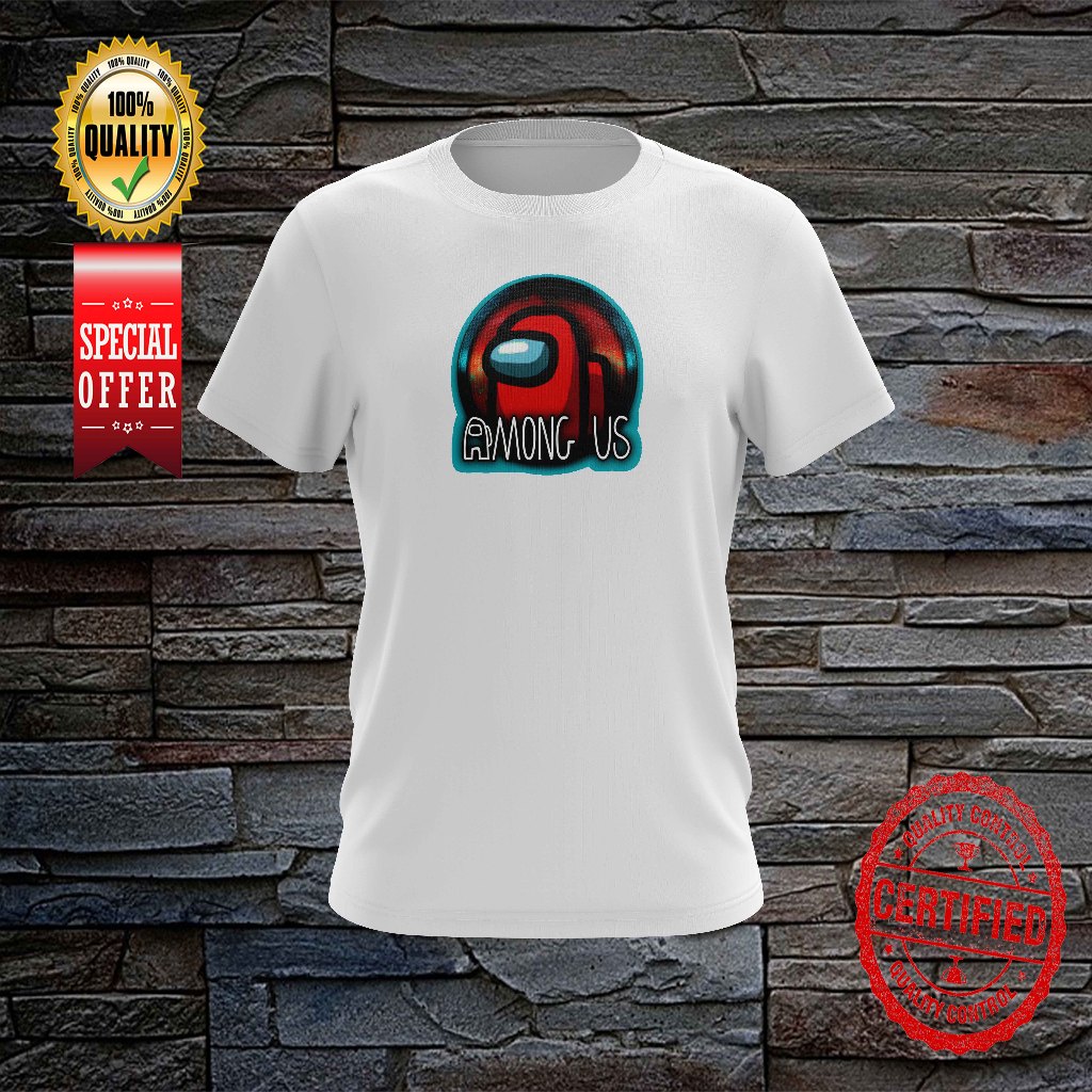 AMONG US DESIGN 1 TSHIRT ROUND NECK FOR KIDS AND ADULTS | Shopee Singapore