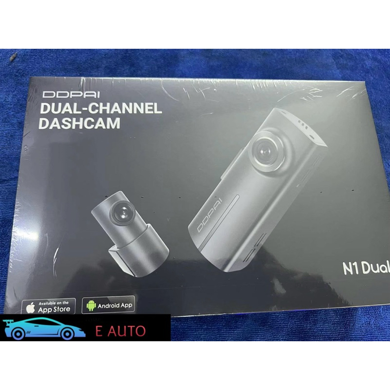 DDPAI N1 Dual Front & Rear Recording NightVIS 1296P Dash Cam (with ...