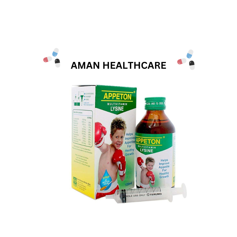 APPETON MULTIVITAMIN LYSINE SYRUP 120ML | Shopee Singapore