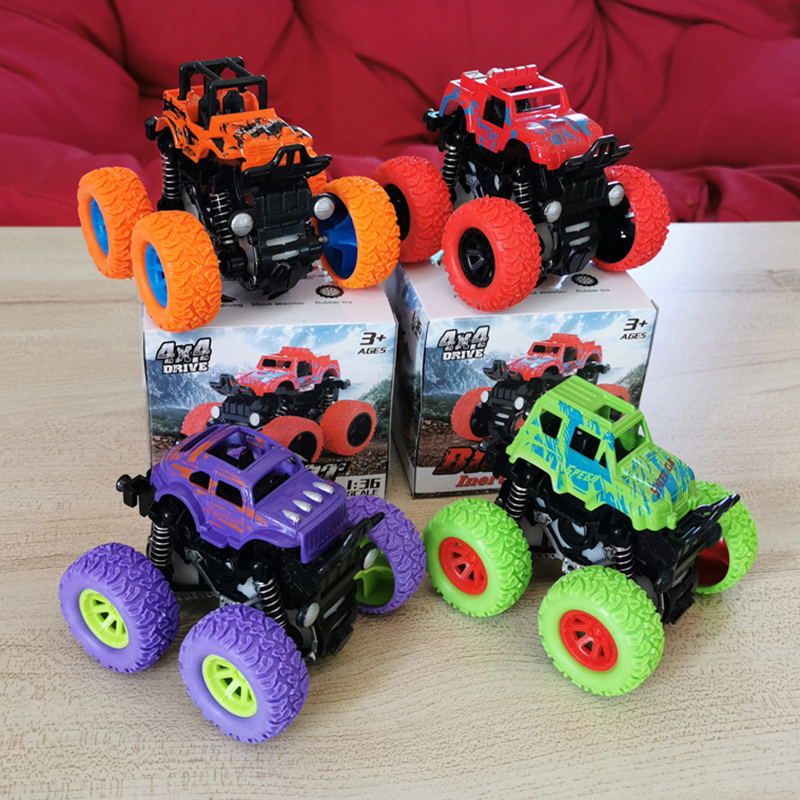 Drive Car Four-wheel Off-road Stunt Toy Car Trucks Kids Toys Car ...