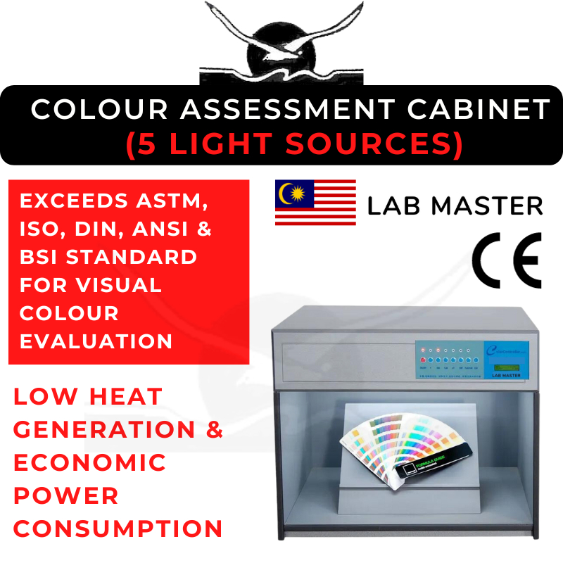 LAB MASTER Colour Assessment Cabinet with 5 Light Sources for Colour ...