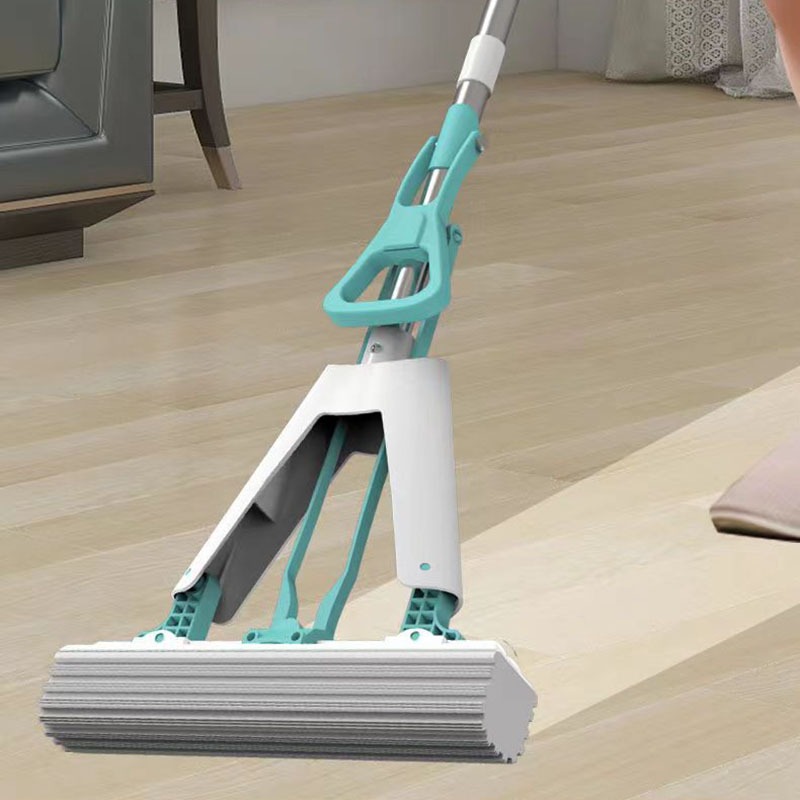 Sponge Mop Hand Wash Free Squeeze Mop Floor Cleaning Tool Toilet ...