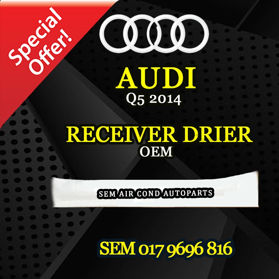 AUDI Q5 2014 YEAR OEM RECEIVER DRIER/ FILTER DRYER/ CONDENSER FILTER ...