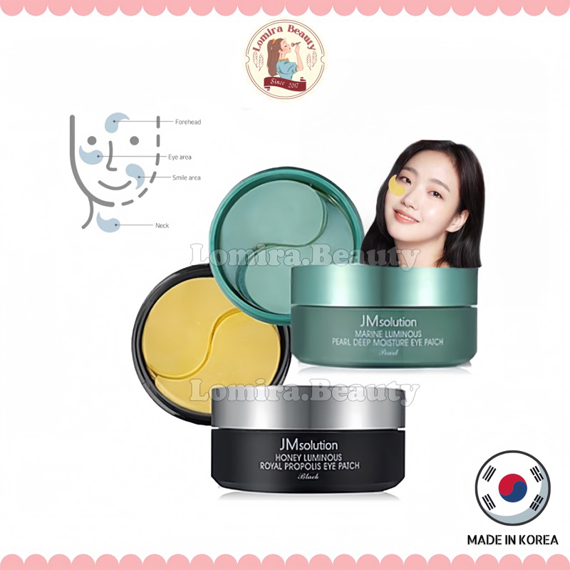 JM Solution Marine Luminous Pearl Deep Moisture Eye Patch (60ea ...