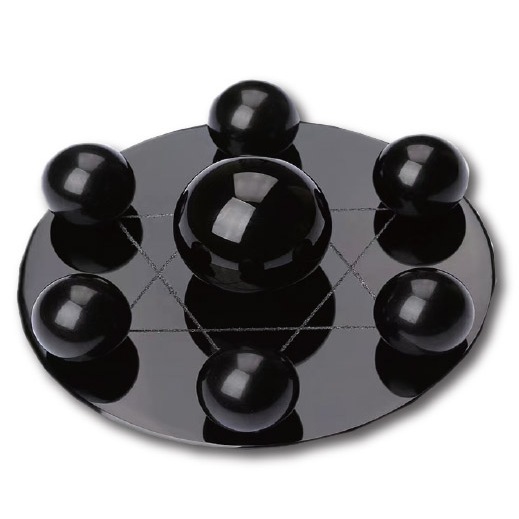 黑石七球七星阵 Obsidian Seven Star Formation 天外人师傅开光 Thean Y Nang | Shopee ...