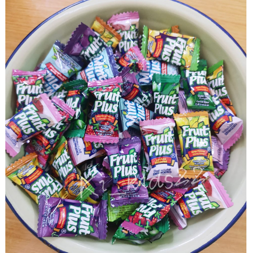 Fruit Plus Chewy Candy (25pcs) | Shopee Singapore